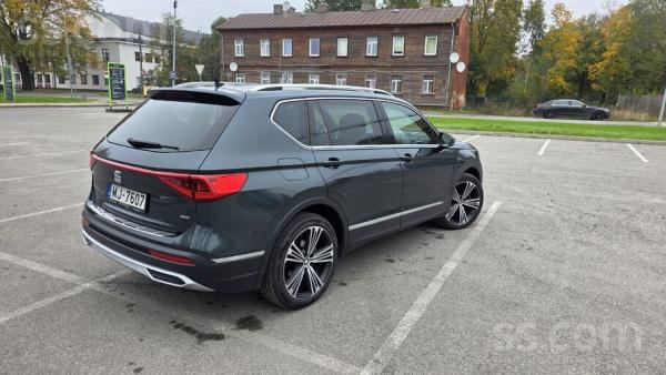 Zaļš SEAT Tarraco 2020 Rīga, ar dzinēja tilpumu 2.00 L un nobraukumu 105 tūkst. km par 21800 €, foto 6 vietnē AUTOMOTO.COM.LV