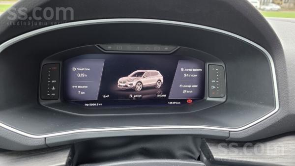 Zaļš SEAT Tarraco 2020 Rīga, ar dzinēja tilpumu 2.00 L un nobraukumu 105 tūkst. km par 21800 €, foto 11 vietnē AUTOMOTO.COM.LV