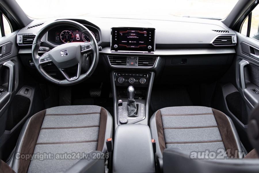 Green SEAT Tarraco 2019 in Tallinn, with an engine capacity of 2.00 L and mileage of 130 thousand km for 19500 €, photo 7 on AUTOMOTO.COM.LV