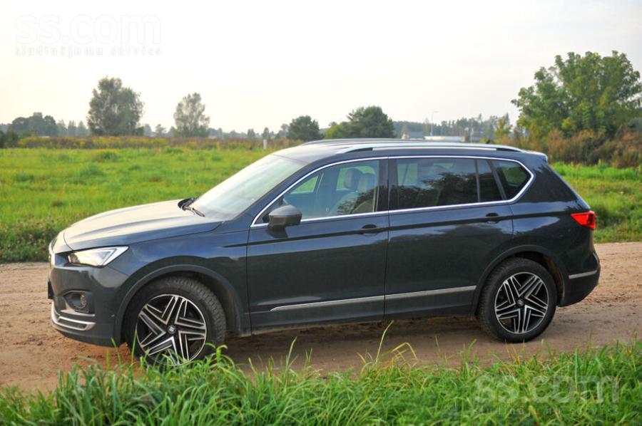 Grey SEAT Tarraco 2019 in Riga, with an engine capacity of 2.00 L and mileage of 150 thousand km for 21000 €, photo 3 on AUTOMOTO.COM.LV