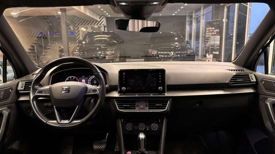 Grey SEAT Tarraco 2019 in Riga, with an engine capacity of 1.98 L and mileage of 158 thousand km for 19990 €, photo 13 on AUTOMOTO.COM.LV