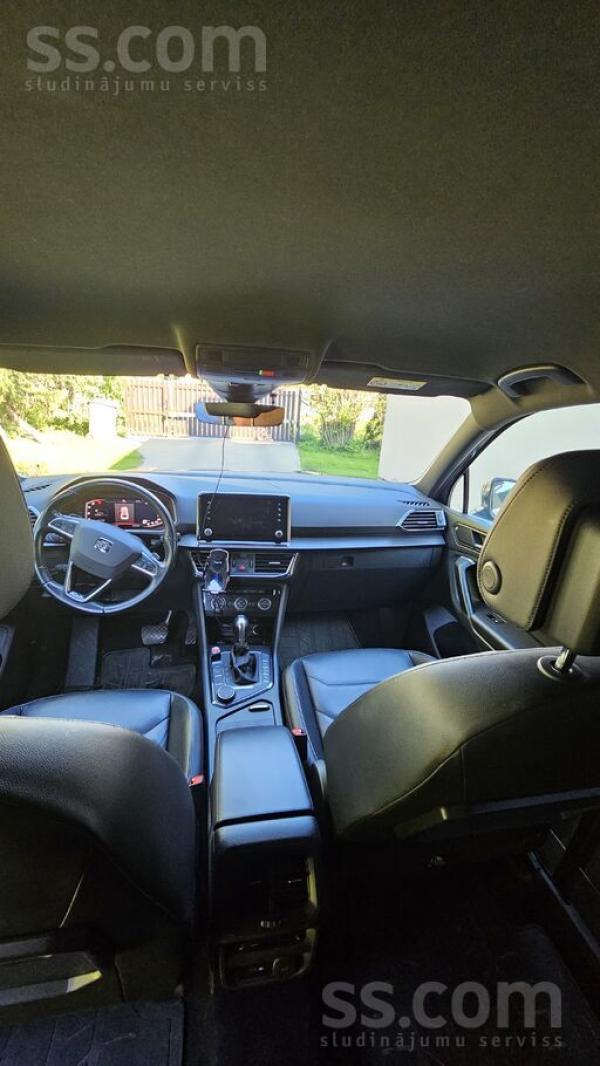 Grey SEAT Tarraco 2019 in Riga, with an engine capacity of 2.00 L and mileage of 157 thousand km for 17500 €, photo 9 on AUTOMOTO.COM.LV