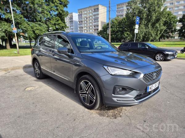 Pelēks SEAT Tarraco 2019 Rīga, ar dzinēja tilpumu 2.00 L un nobraukumu 61 tūkst. km par 19500 €, foto 1 vietnē AUTOMOTO.COM.LV