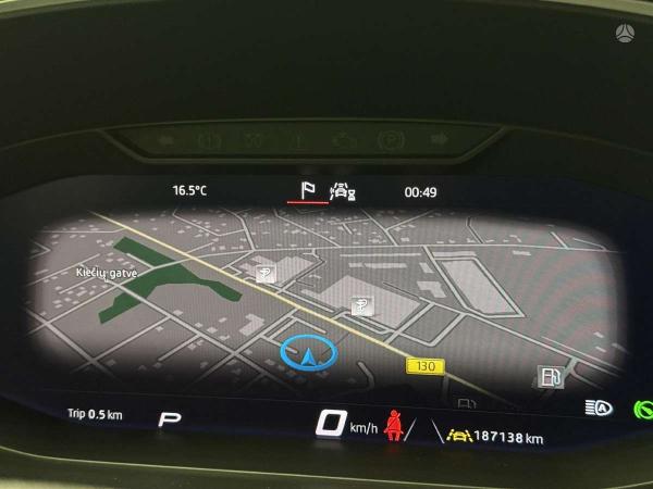 Grey SEAT Tarraco 2020 in Kaunas, with an engine capacity of 1.50 L and mileage of 187 thousand km for 21200 €, photo 11 on AUTOMOTO.COM.LV