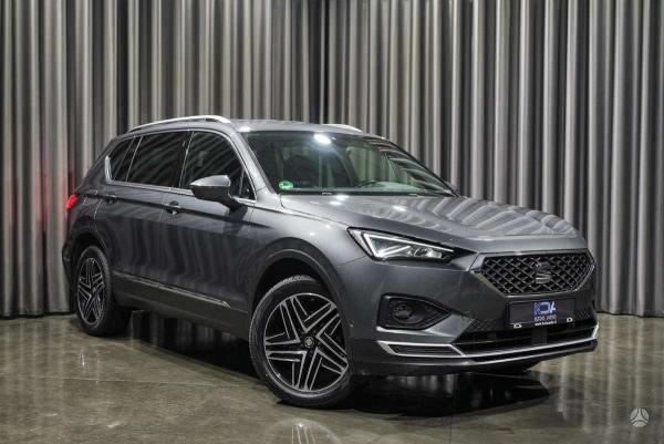 Grey SEAT Tarraco 2020 in Marijampole, with an engine capacity of 1.97 L and mileage of 270 thousand km for 17950 €, photo 1 on AUTOMOTO.COM.LV