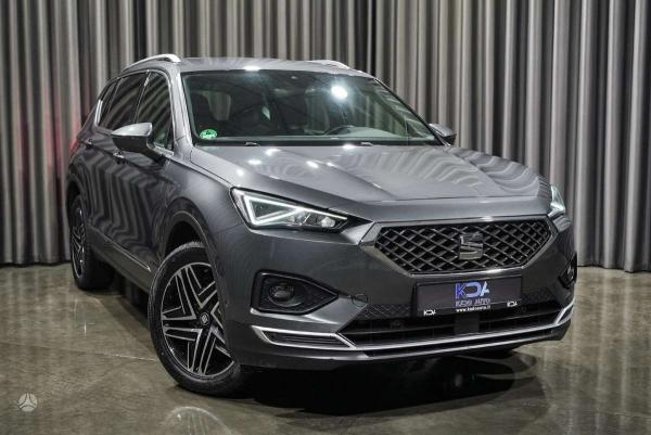 Grey SEAT Tarraco 2020 in Marijampole, with an engine capacity of 1.97 L and mileage of 270 thousand km for 17950 €, photo 2 on AUTOMOTO.COM.LV