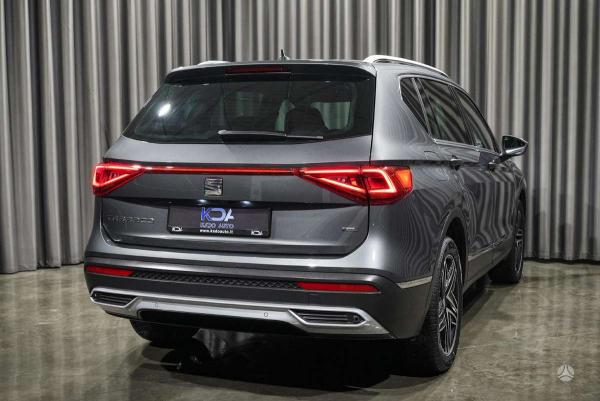 Grey SEAT Tarraco 2020 in Marijampole, with an engine capacity of 1.97 L and mileage of 270 thousand km for 17950 €, photo 11 on AUTOMOTO.COM.LV