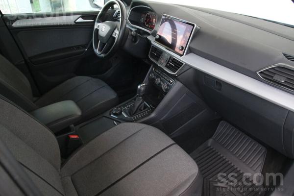 Grey SEAT Tarraco 2020 in Riga, with an engine capacity of 2.00 L and mileage of 184 thousand km for 17900 €, photo 8 on AUTOMOTO.COM.LV
