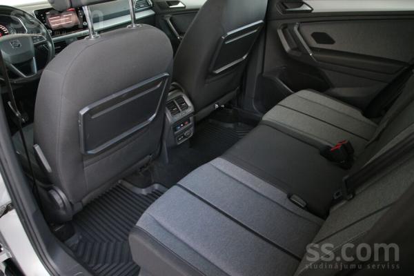 Grey SEAT Tarraco 2020 in Riga, with an engine capacity of 2.00 L and mileage of 184 thousand km for 17900 €, photo 10 on AUTOMOTO.COM.LV