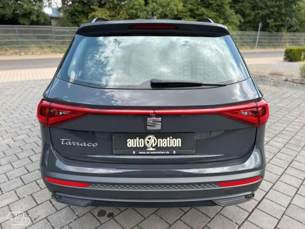 Grey SEAT Tarraco 2021 in Kaunas, with an engine capacity of 1.50 L and mileage of 72 thousand km for 23739 €, photo 7 on AUTOMOTO.COM.LV