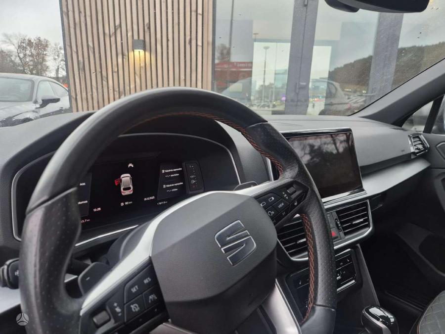 Pelēks SEAT Tarraco 2021 Viļņa, ar dzinēja tilpumu 1.40 L un nobraukumu 180 tūkst. km par 21000 €, foto 10 vietnē AUTOMOTO.COM.LV