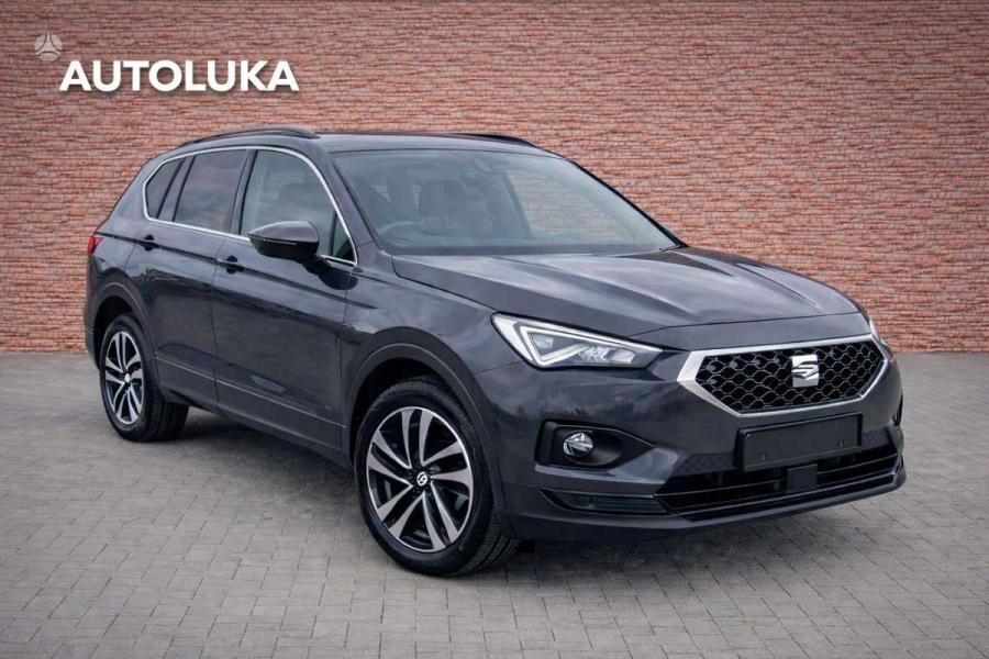 Grey SEAT Tarraco 2021 in Marijampole, with an engine capacity of 1.97 L and mileage of 172 thousand km for 21175 €, photo 3 on AUTOMOTO.COM.LV