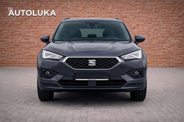Grey SEAT Tarraco 2021 in Marijampole, with an engine capacity of 1.97 L and mileage of 172 thousand km for 21175 €, photo 6 on AUTOMOTO.COM.LV