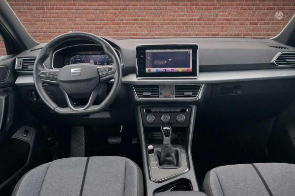 Grey SEAT Tarraco 2021 in Marijampole, with an engine capacity of 1.97 L and mileage of 172 thousand km for 21054 €, photo 10 on AUTOMOTO.COM.LV