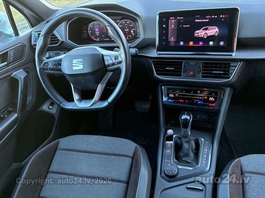 Pelēks SEAT Tarraco 2021 Viljandi, ar dzinēja tilpumu 2.00 L un nobraukumu 219 tūkst. km par 27000 €, foto 14 vietnē AUTOMOTO.COM.LV