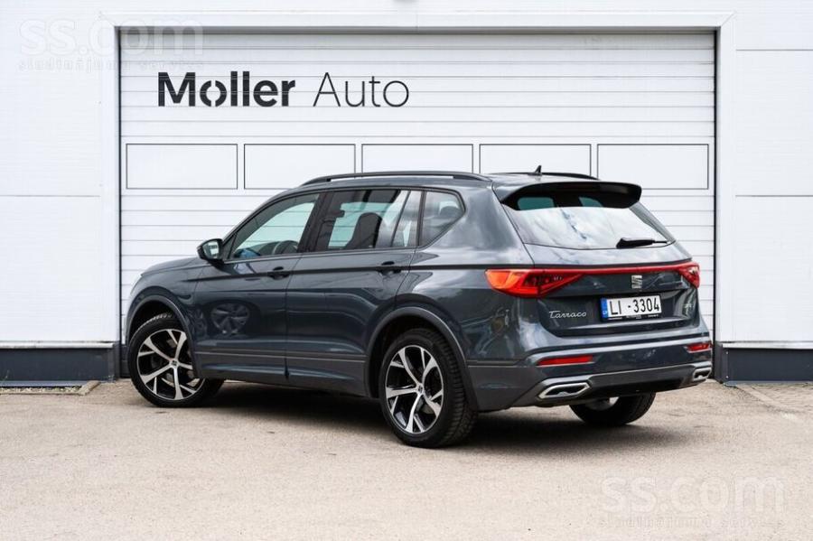 Pelēks SEAT Tarraco 2021 Rīga, ar dzinēja tilpumu 2.00 L un nobraukumu 101 tūkst. km par 24950 €, foto 4 vietnē AUTOMOTO.COM.LV