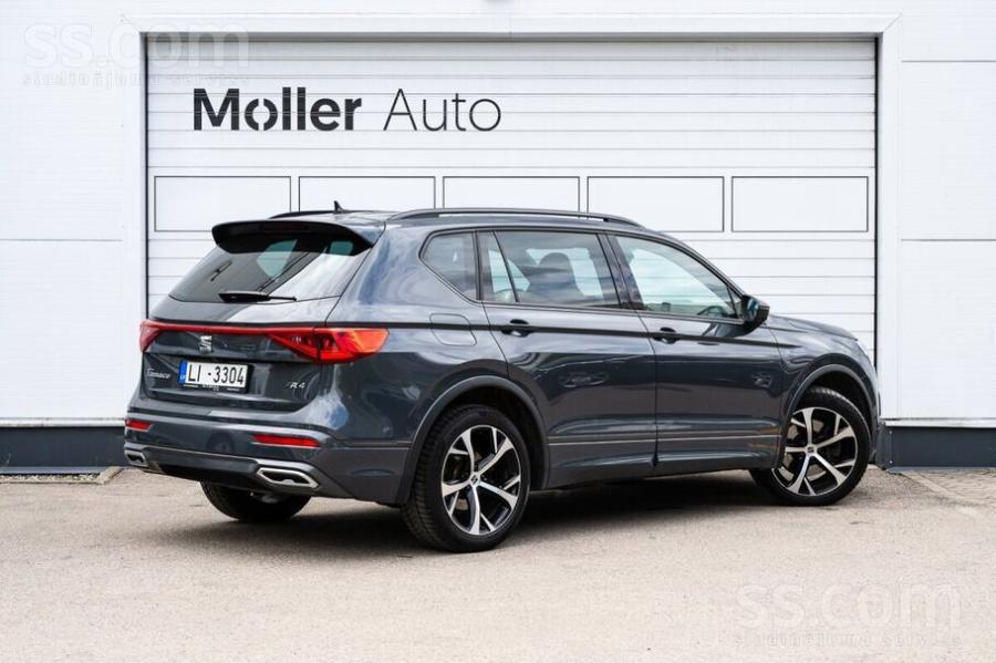 Pelēks SEAT Tarraco 2021 Rīga, ar dzinēja tilpumu 2.00 L un nobraukumu 101 tūkst. km par 24950 €, foto 5 vietnē AUTOMOTO.COM.LV