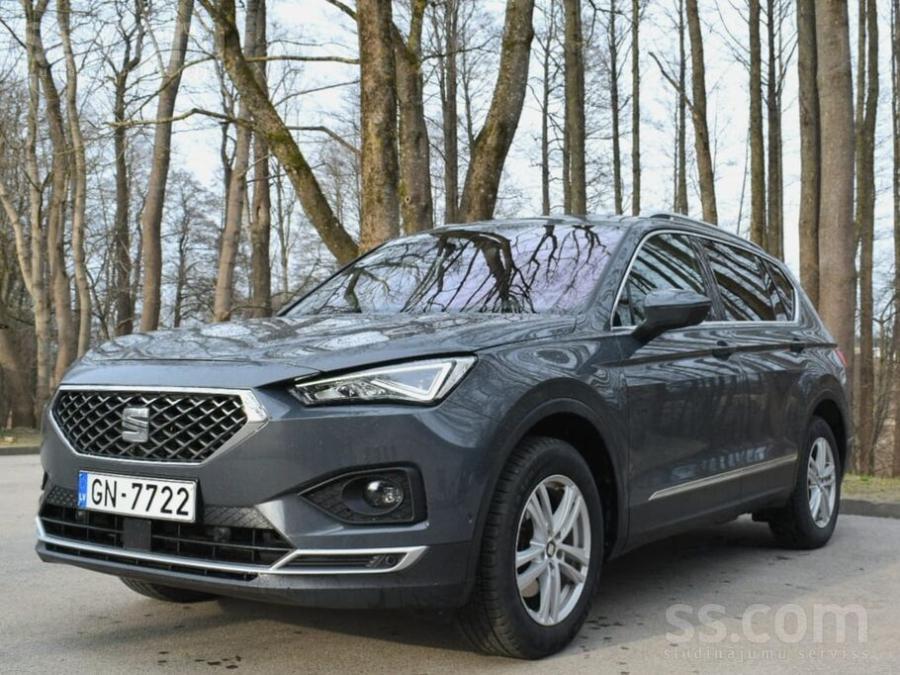 Pelēks SEAT Tarraco 2021 Rīga, ar dzinēja tilpumu 1.50 L un nobraukumu 73 tūkst. km par 19900 €, foto 1 vietnē AUTOMOTO.COM.LV