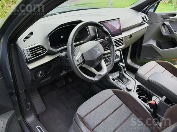 Grey SEAT Tarraco 2021 in Riga, with an engine capacity of 1.50 L and mileage of 73 thousand km for 19900 €, photo 9 on AUTOMOTO.COM.LV