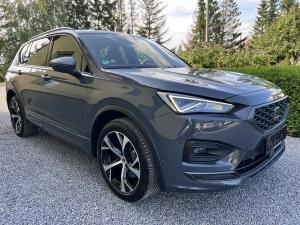 Grey SEAT Tarraco 2021 in Kaunas, with an engine capacity of 1.40 L and mileage of 47 thousand km for 22950 €, photo 14 on AUTOMOTO.COM.LV
