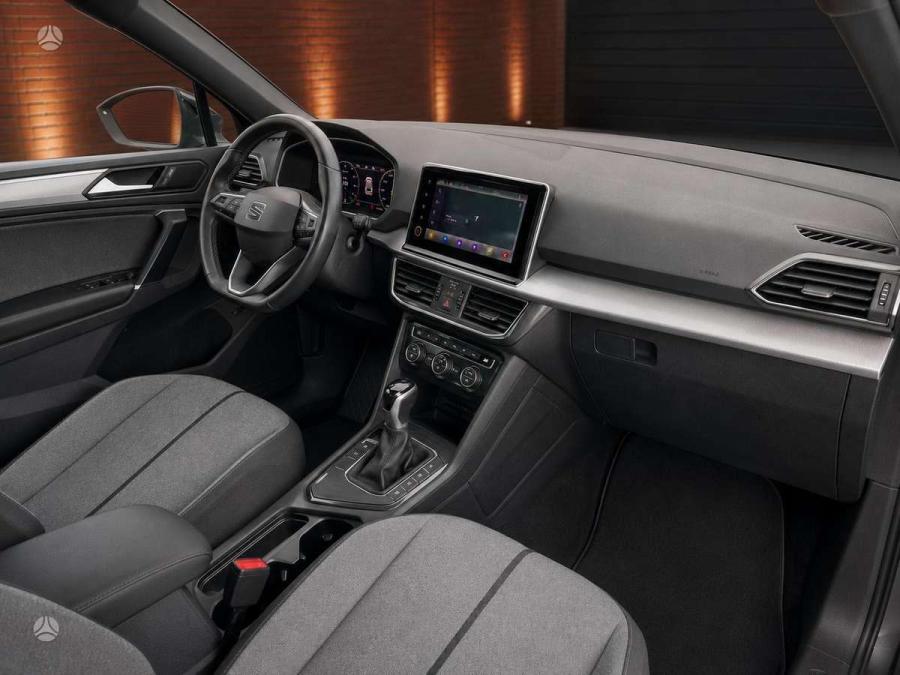 Grey SEAT Tarraco 2021 in Marijampole, with an engine capacity of 1.97 L and mileage of 172 thousand km for 20812 €, photo 12 on AUTOMOTO.COM.LV