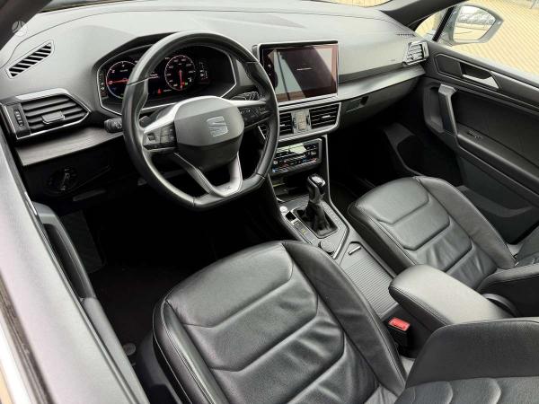 Grey SEAT Tarraco 2021 in Kaunas, with an engine capacity of 1.40 L and mileage of 202 thousand km for 18500 €, photo 7 on AUTOMOTO.COM.LV