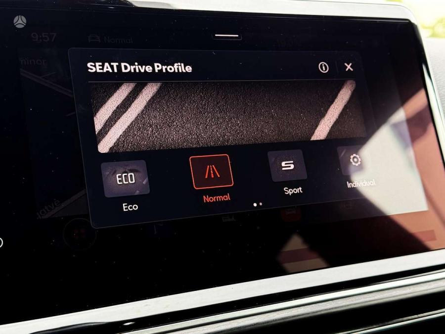 Grey SEAT Tarraco 2021 in Kaunas, with an engine capacity of 1.40 L and mileage of 202 thousand km for 18500 €, photo 13 on AUTOMOTO.COM.LV