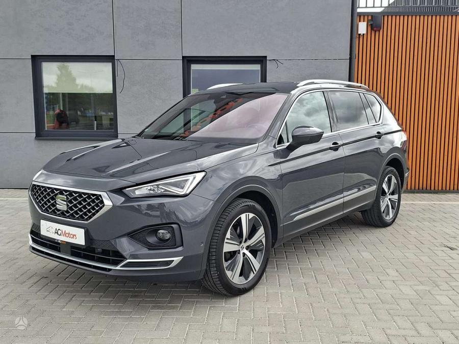Grey SEAT Tarraco 2022 in Vilnius, with an engine capacity of 1.97 L and mileage of 203 thousand km for 21000 €, photo 1 on AUTOMOTO.COM.LV
