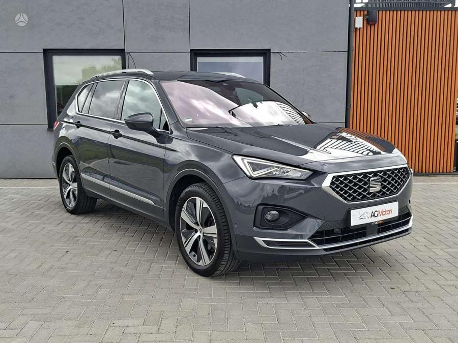 Grey SEAT Tarraco 2022 in Vilnius, with an engine capacity of 1.97 L and mileage of 203 thousand km for 21000 €, photo 3 on AUTOMOTO.COM.LV