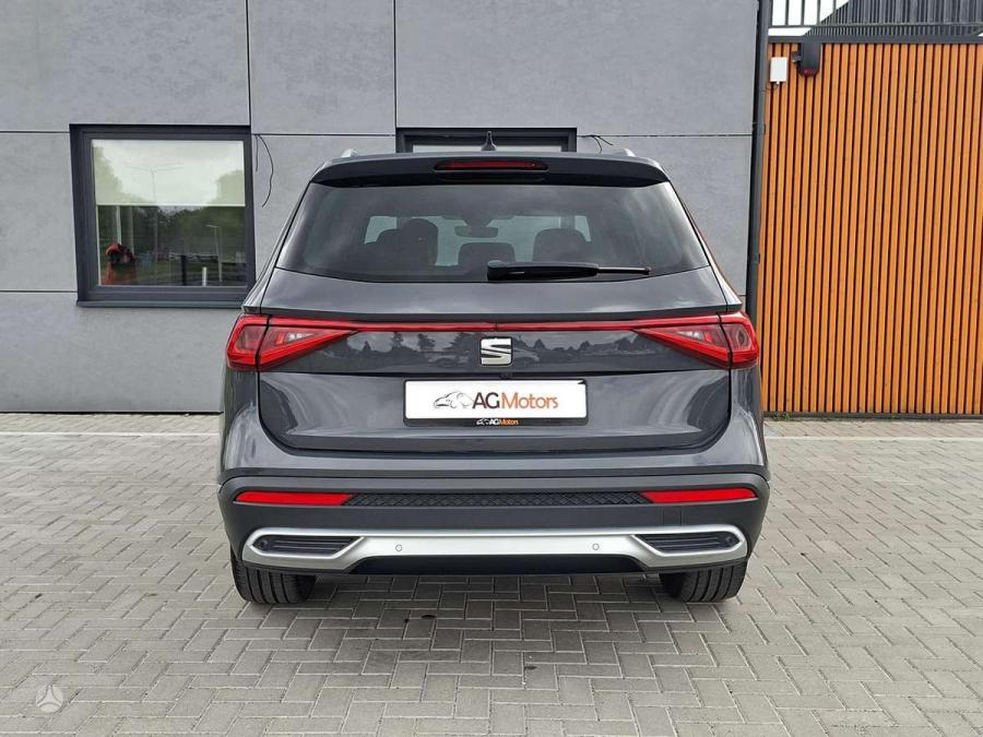 Grey SEAT Tarraco 2022 in Vilnius, with an engine capacity of 1.97 L and mileage of 203 thousand km for 21000 €, photo 4 on AUTOMOTO.COM.LV