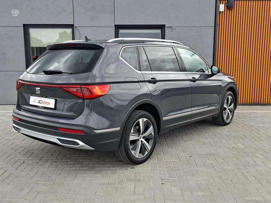 Grey SEAT Tarraco 2022 in Vilnius, with an engine capacity of 1.97 L and mileage of 203 thousand km for 21000 €, photo 5 on AUTOMOTO.COM.LV