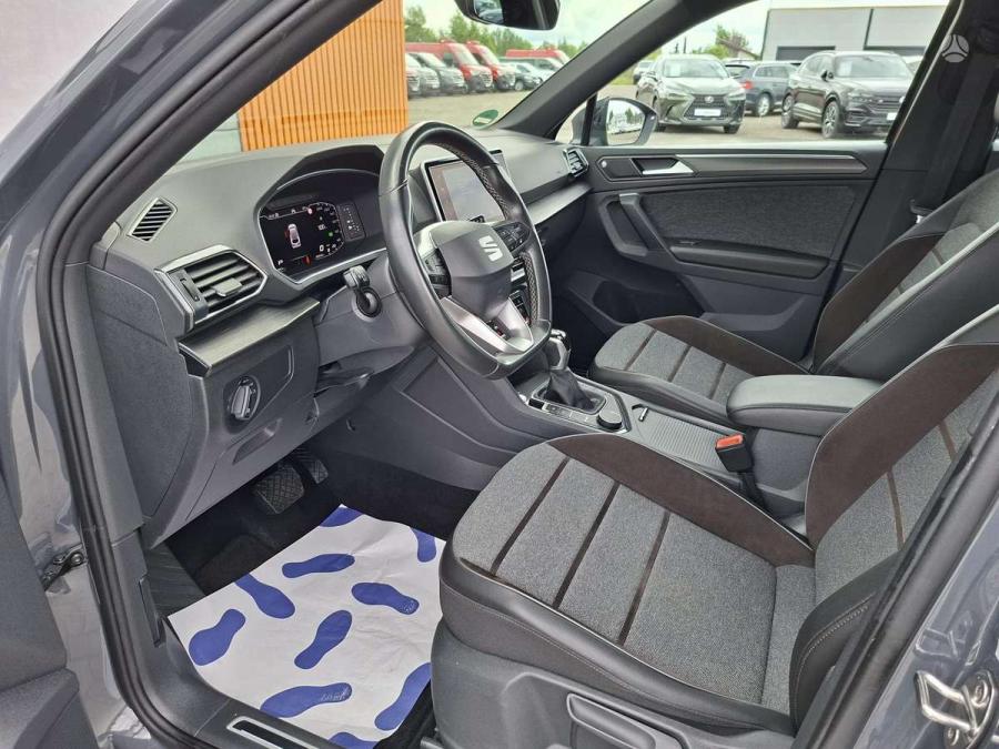 Grey SEAT Tarraco 2022 in Vilnius, with an engine capacity of 1.97 L and mileage of 203 thousand km for 21000 €, photo 8 on AUTOMOTO.COM.LV