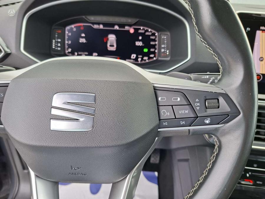 Grey SEAT Tarraco 2022 in Vilnius, with an engine capacity of 1.97 L and mileage of 203 thousand km for 21000 €, photo 18 on AUTOMOTO.COM.LV