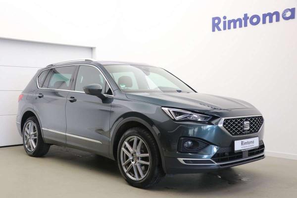 Grey SEAT Tarraco 2022 in Vilnius, with an engine capacity of 1.40 L and mileage of 190 thousand km for 18790 €, photo 1 on AUTOMOTO.COM.LV