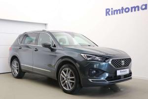 Grey SEAT Tarraco 2022 in Vilnius, with an engine capacity of 1.40 L and mileage of 190 thousand km for 18790 €, photo  on AUTOMOTO.COM.LV