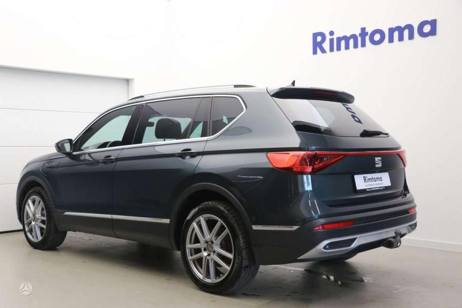 Grey SEAT Tarraco 2022 in Vilnius, with an engine capacity of 1.40 L and mileage of 190 thousand km for 18790 €, photo 3 on AUTOMOTO.COM.LV