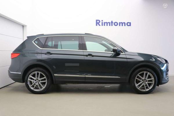 Grey SEAT Tarraco 2022 in Vilnius, with an engine capacity of 1.40 L and mileage of 190 thousand km for 18790 €, photo 3 on AUTOMOTO.COM.LV