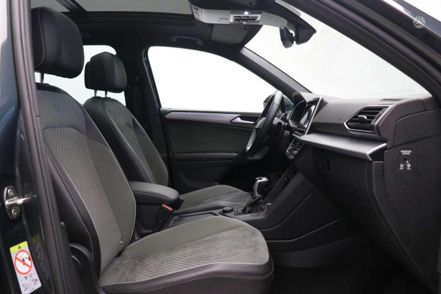 Grey SEAT Tarraco 2022 in Vilnius, with an engine capacity of 1.40 L and mileage of 190 thousand km for 18790 €, photo 12 on AUTOMOTO.COM.LV