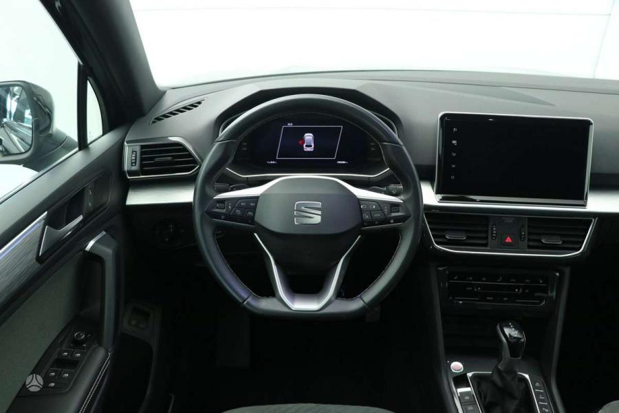 Grey SEAT Tarraco 2022 in Vilnius, with an engine capacity of 1.40 L and mileage of 190 thousand km for 18790 €, photo 21 on AUTOMOTO.COM.LV