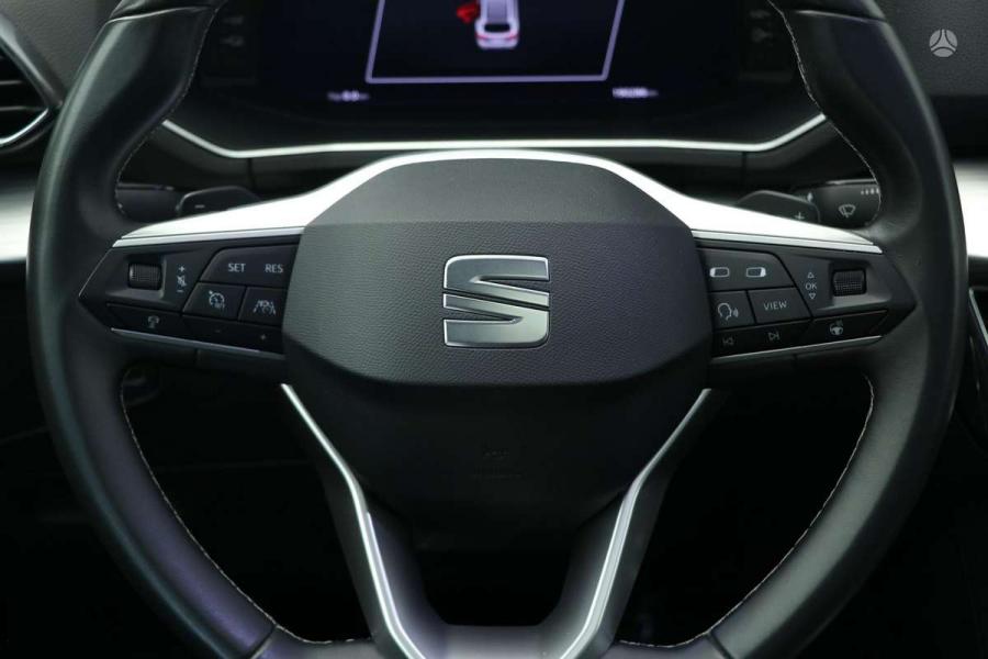 Grey SEAT Tarraco 2022 in Vilnius, with an engine capacity of 1.40 L and mileage of 190 thousand km for 18790 €, photo 22 on AUTOMOTO.COM.LV