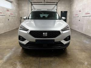 Grey SEAT Tarraco 2022 in Marijampole, with an engine capacity of 1.50 L and mileage of 16 thousand km for 19844 €, photo 3 on AUTOMOTO.COM.LV