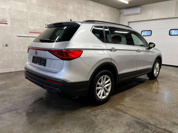 Pelēks SEAT Tarraco 2022 Marijampole, ar dzinēja tilpumu 1.50 L un nobraukumu 16 tūkst. km par 19844 €, foto 6 vietnē AUTOMOTO.COM.LV