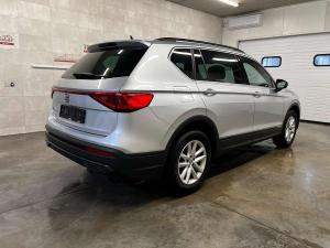Grey SEAT Tarraco 2022 in Marijampole, with an engine capacity of 1.50 L and mileage of 16 thousand km for 19844 €, photo 7 on AUTOMOTO.COM.LV