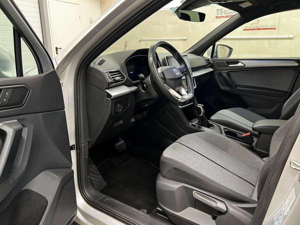 Pelēks SEAT Tarraco 2022 Marijampole, ar dzinēja tilpumu 1.50 L un nobraukumu 16 tūkst. km par 19844 €, foto 7 vietnē AUTOMOTO.COM.LV