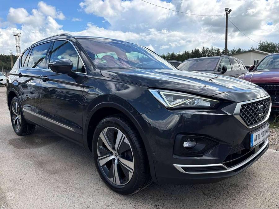 Grey SEAT Tarraco 2022 in Vilnius, with an engine capacity of 1.97 L and mileage of 226 thousand km for 14700 €, photo 3 on AUTOMOTO.COM.LV