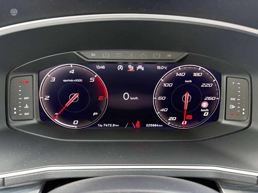 Grey SEAT Tarraco 2022 in Vilnius, with an engine capacity of 1.97 L and mileage of 226 thousand km for 14700 €, photo 18 on AUTOMOTO.COM.LV