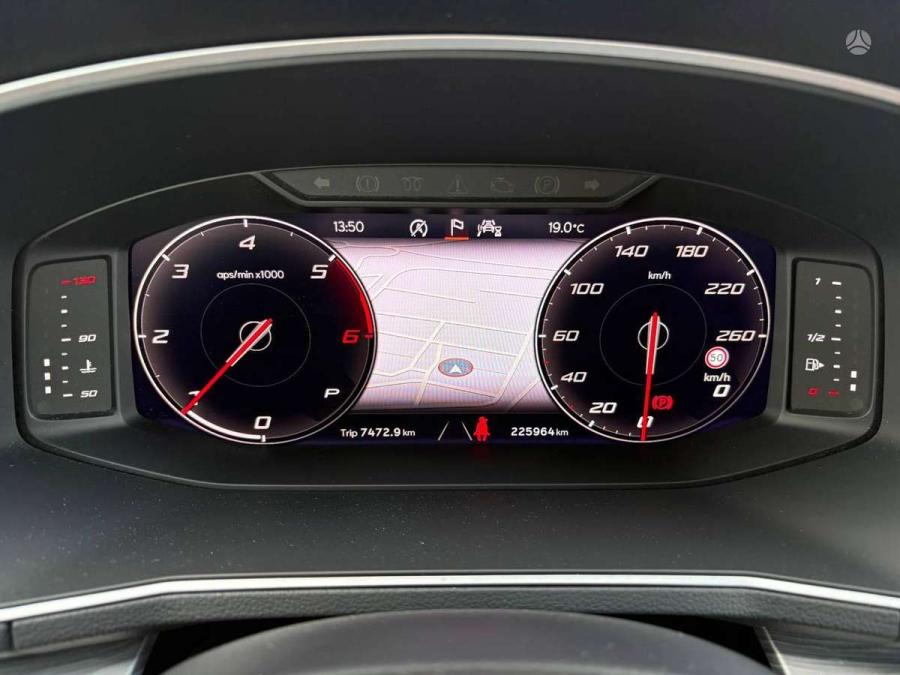 Grey SEAT Tarraco 2022 in Vilnius, with an engine capacity of 1.97 L and mileage of 226 thousand km for 14700 €, photo 19 on AUTOMOTO.COM.LV