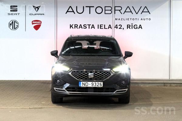Pelēks SEAT Tarraco 2022 Rīga, ar dzinēja tilpumu 1.50 L un nobraukumu 58 tūkst. km par 22990 €, foto 2 vietnē AUTOMOTO.COM.LV