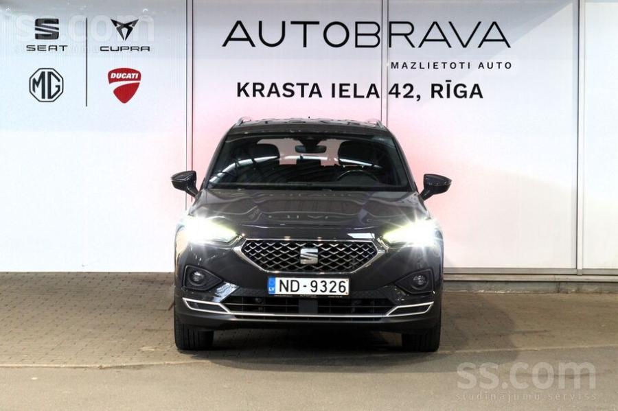 Серый Сеат Tarraco 2022 в Рига, объемом двигателя 1.50 л и пробегом 58 тыс. км за 22990 €, фото 3 на AUTOMOTO.COM.LV