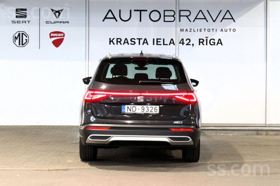 Серый Сеат Tarraco 2022 в Рига, объемом двигателя 1.50 л и пробегом 58 тыс. км за 22990 €, фото 8 на AUTOMOTO.COM.LV